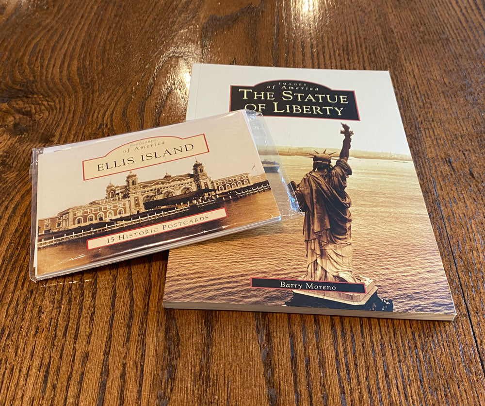 Books, DVDs, Posters, Note Cards - Save Ellis Island